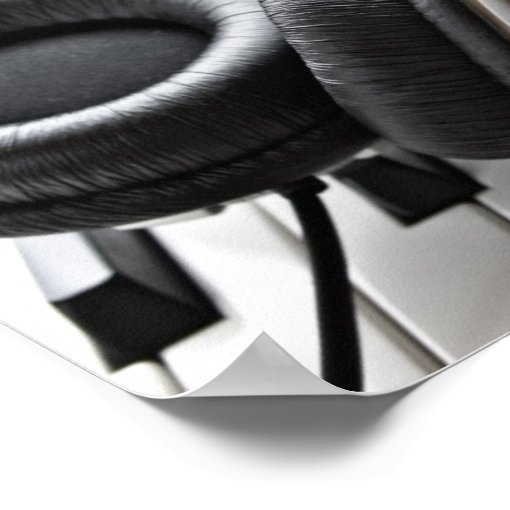 Electric Piano Keyboard Poster | Zazzle