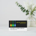 Electric Power Plugs Electrical Works Business Card | Zazzle