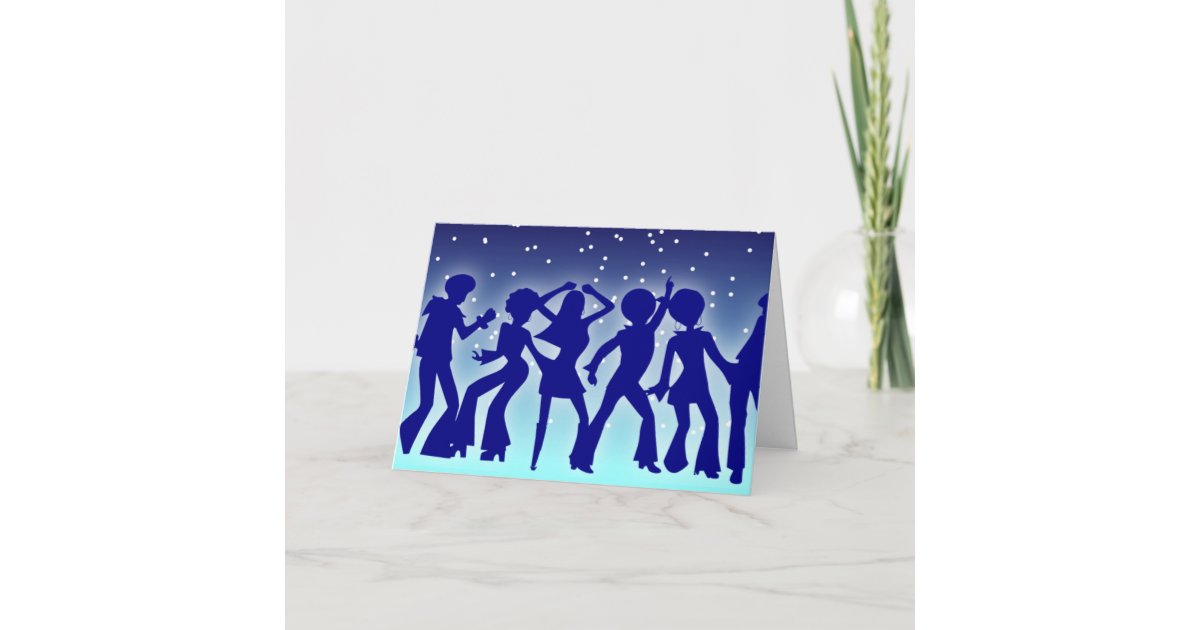 Electric Slide greeting card | Zazzle
