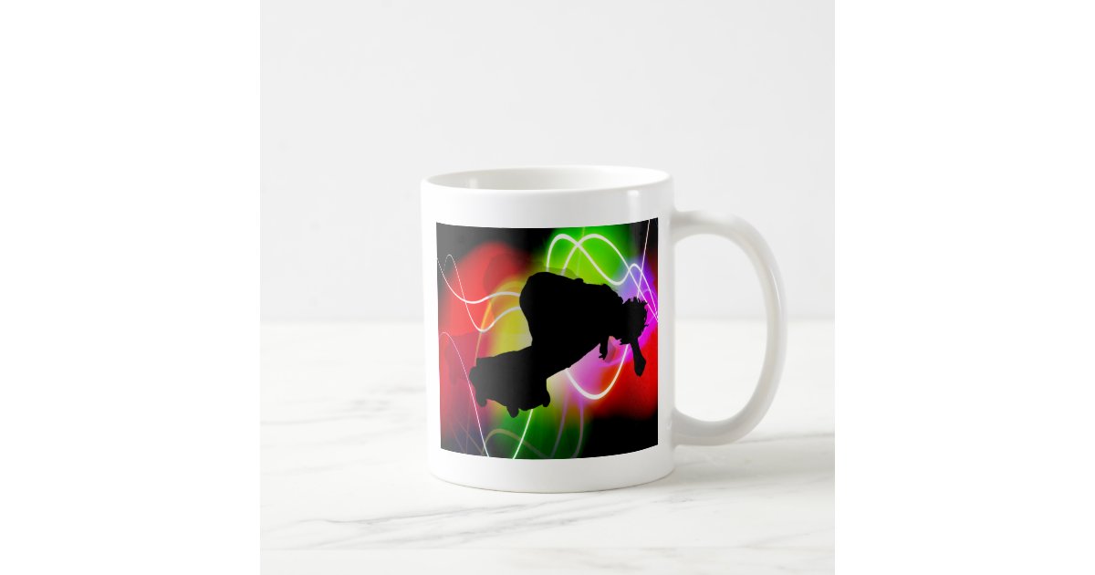 Electric Spectrum Skateboarder Coffee Mug | Zazzle
