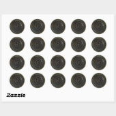 Electric Stove Burner Classic Round Sticker | Zazzle