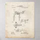 Electric Telegraph Key Patent - Old Look Poster | Zazzle