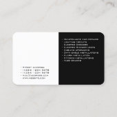 Electrical art two side split business card | Zazzle