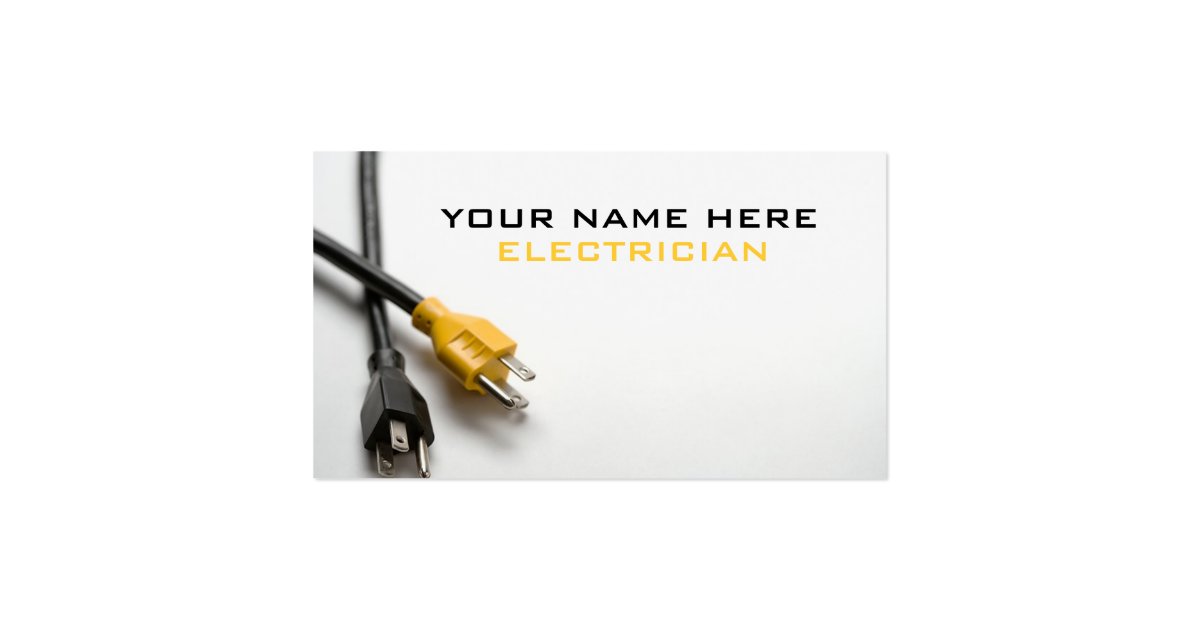 Tips For An Electrical Business Card