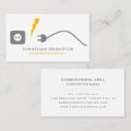 Electrical Cable, Electrician Business Card | Zazzle