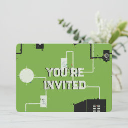 Electrical Circuits Invitation | Zazzle