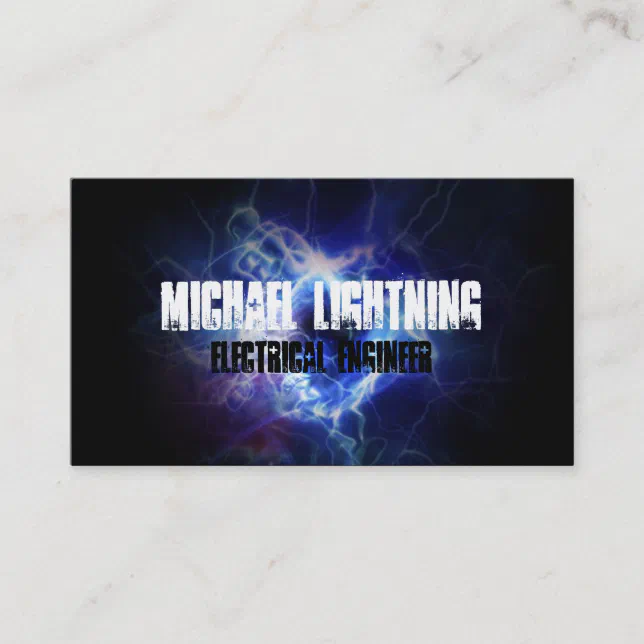 Electrical Engineer Business Card | Zazzle