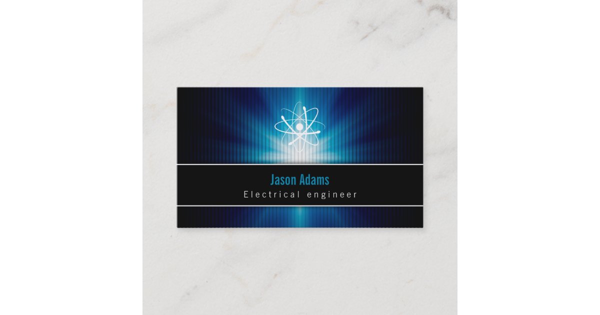 Electrical Engineer | Construction Business Card | Zazzle