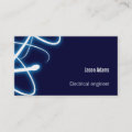 Electrical Engineer | Navy Blue Business Card | Zazzle
