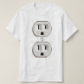 Electrical Outlet Halloween Costume shirt | Zazzle