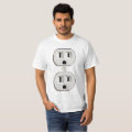 Electrical Outlet Halloween Costume shirt | Zazzle