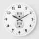 Electrical Plug Outlet on a Large Clock | Zazzle