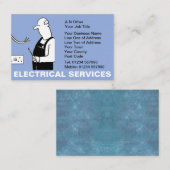 Electrical Services Business Card | Zazzle