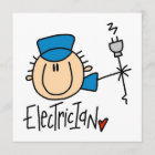 Electrician Stick Figure | Zazzle.com
