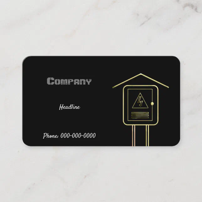 Electrician Business Card | Zazzle