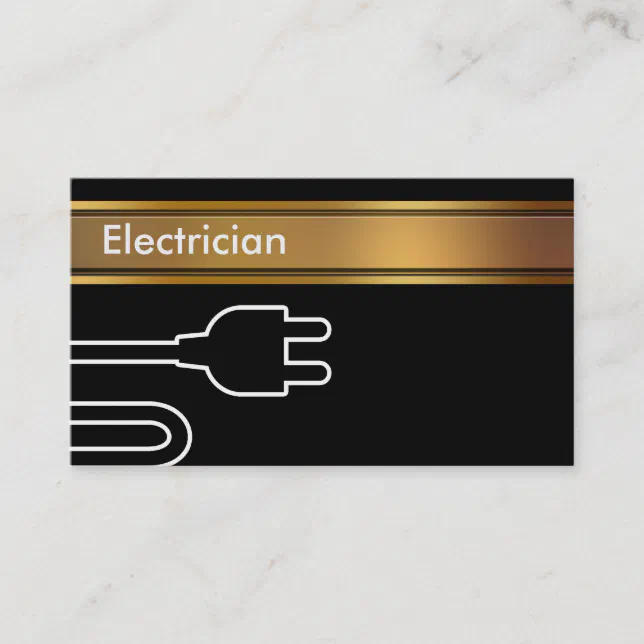 Electrician Business Cards | Zazzle