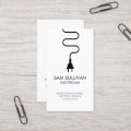 Electrician Electrical Contractor Business Card | Zazzle