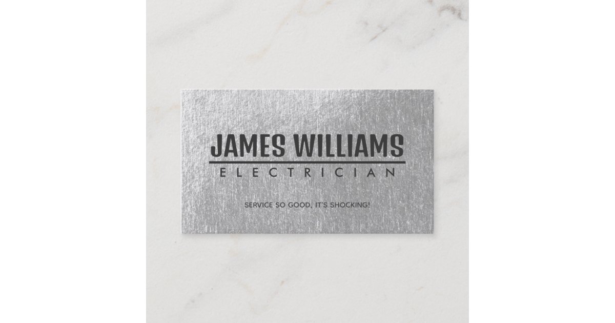 Electrician Slogans Business Cards | Zazzle