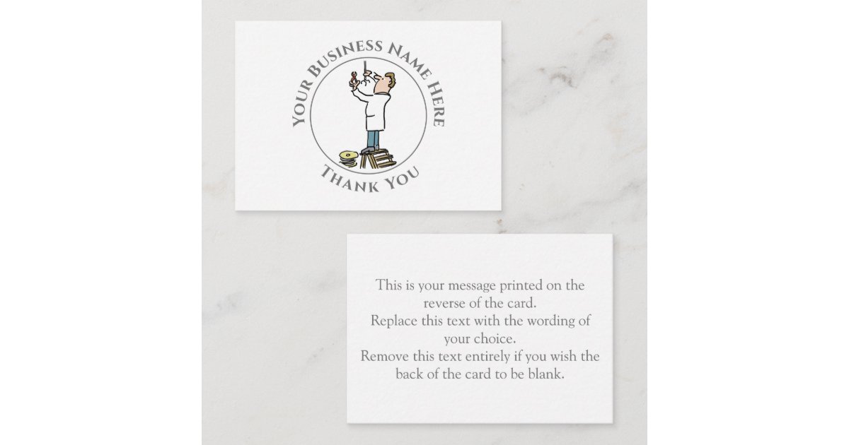 Electrician Thank You Note Card | Zazzle