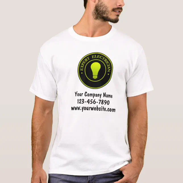 Electrician Work shirts | Zazzle