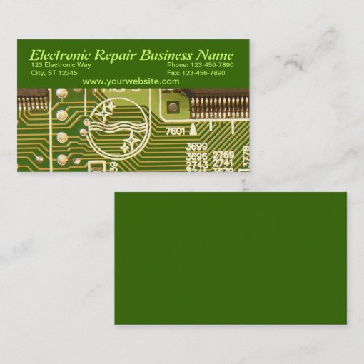 Electronic Business Card | Zazzle