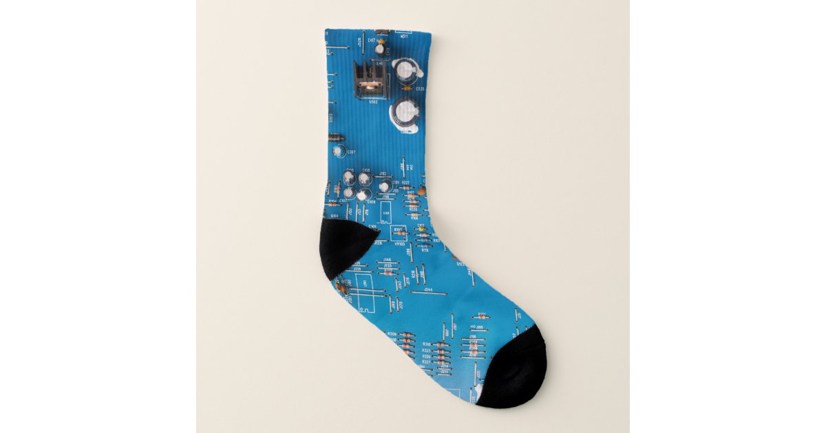 Electronic circuit board socks | Zazzle