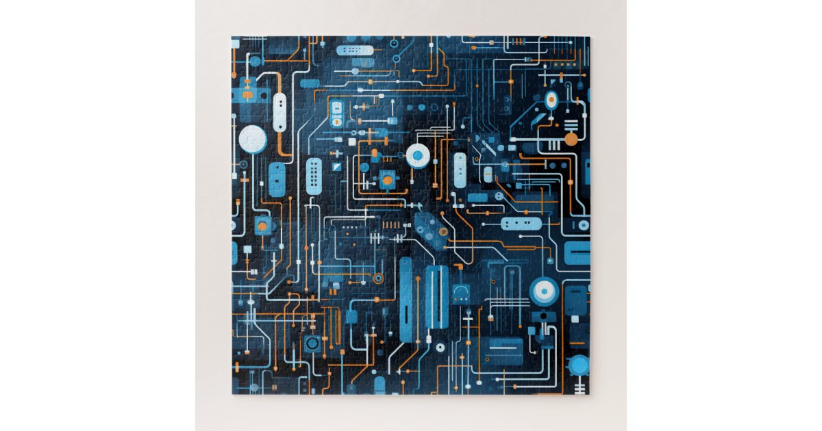 Electronic Circuit Puzzle | Zazzle