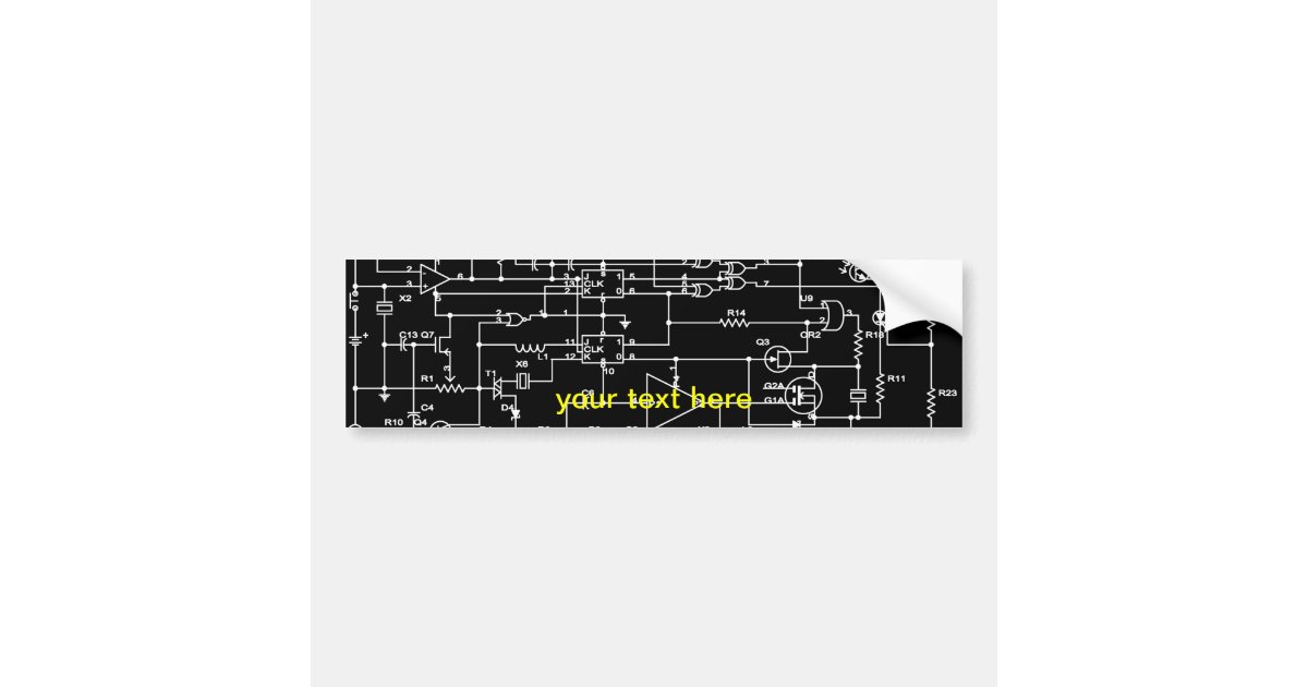electronic project bumper sticker | Zazzle