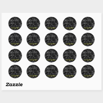electronic project classic round sticker | Zazzle