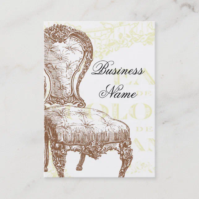 élégance business card | Zazzle