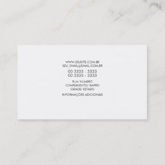 Elegant 2c Blue Business Card | Zazzle