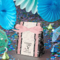 Elegant 37th Alabaster Wedding Anniversary Favor Boxes | Zazzle