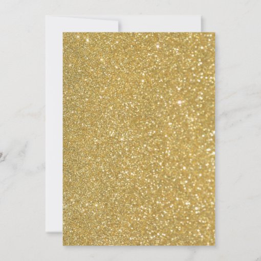 Elegant 3 photo Our Beautiful Blessing Gold Simple Announcement | Zazzle