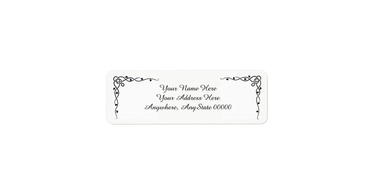Elegant Address Labels | Zazzle
