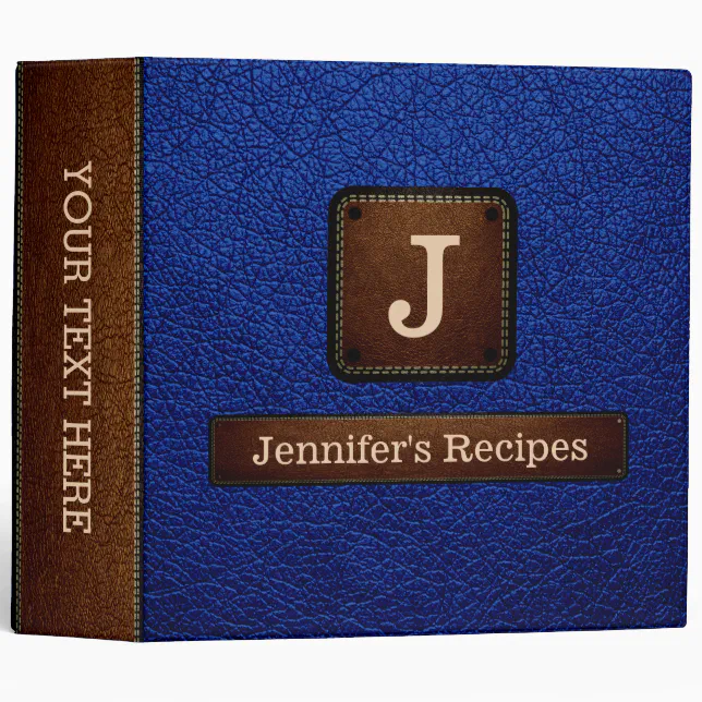 Elegant Air Force blue (USAF) Leather Look Binder | Zazzle