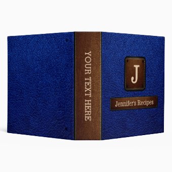 Elegant Air Force blue (USAF) Leather Look Binder | Zazzle