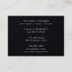 Elegant All Black Signature Script Notary Attorney Business Card | Zazzle