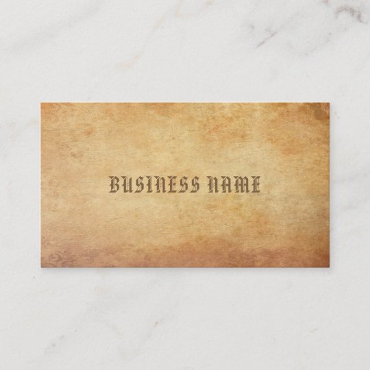 Elegant American Text Nostalgic Old Paper Look Business Card | Zazzle.com