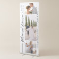 Elegant and Chic Calligraphy Rehearsal Dinner Retractable Banner | Zazzle