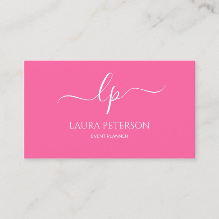 Elegant and simple handwritten script calligraphy business card ...