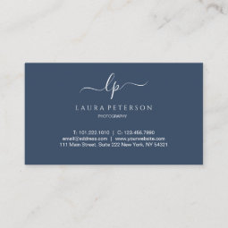Elegant and simple handwritten script calligraphy business card | Zazzle