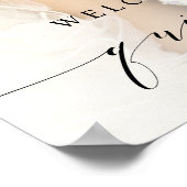 Elegant and Simple Quinceañera Welcome Photo Sign | Zazzle