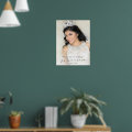 Elegant and Simple Quinceañera Welcome Photo Sign | Zazzle