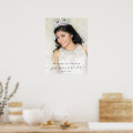 Elegant and Simple Quinceañera Welcome Photo Sign | Zazzle