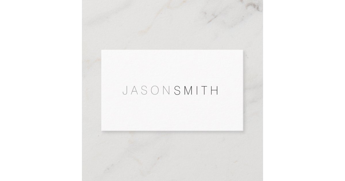 Elegant and Sophisticated Business Card | Zazzle