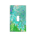 Elegant Aqua and Green Limelight Hydrangea Detail Light Switch Cover ...