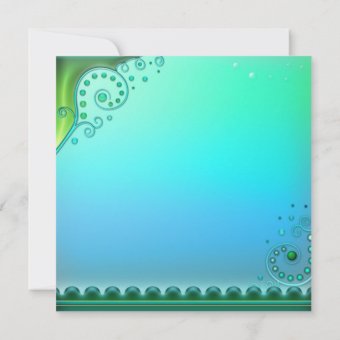 Elegant Aqua Pool Party Invitation | Zazzle