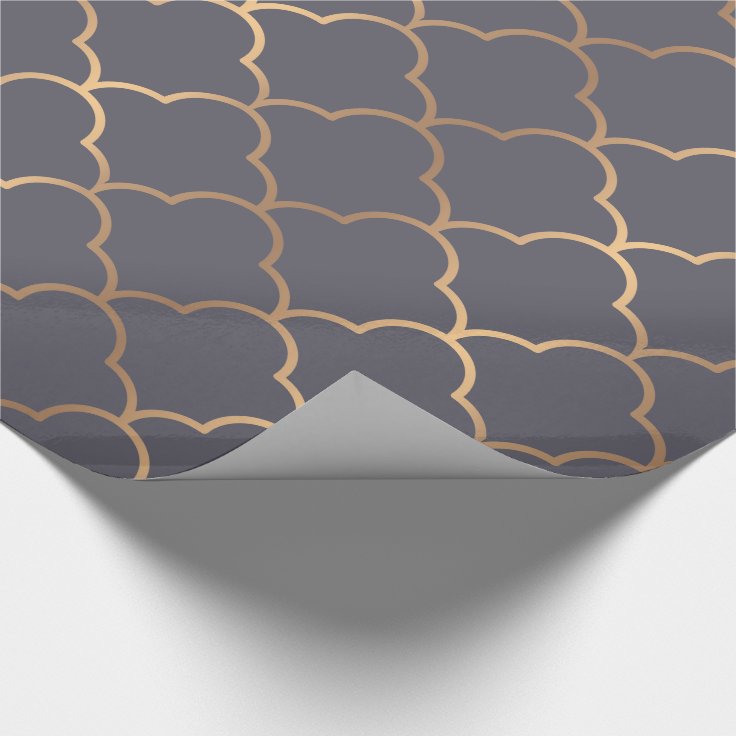Elegant Art Deco Pattern. Wrapping Paper | Zazzle