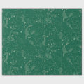 Elegant Astrology Zodiac Green/Gold Wrapping Paper | Zazzle