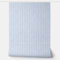 Elegant Baby Blue Herringbone / Chevron Pattern Wallpaper | Zazzle